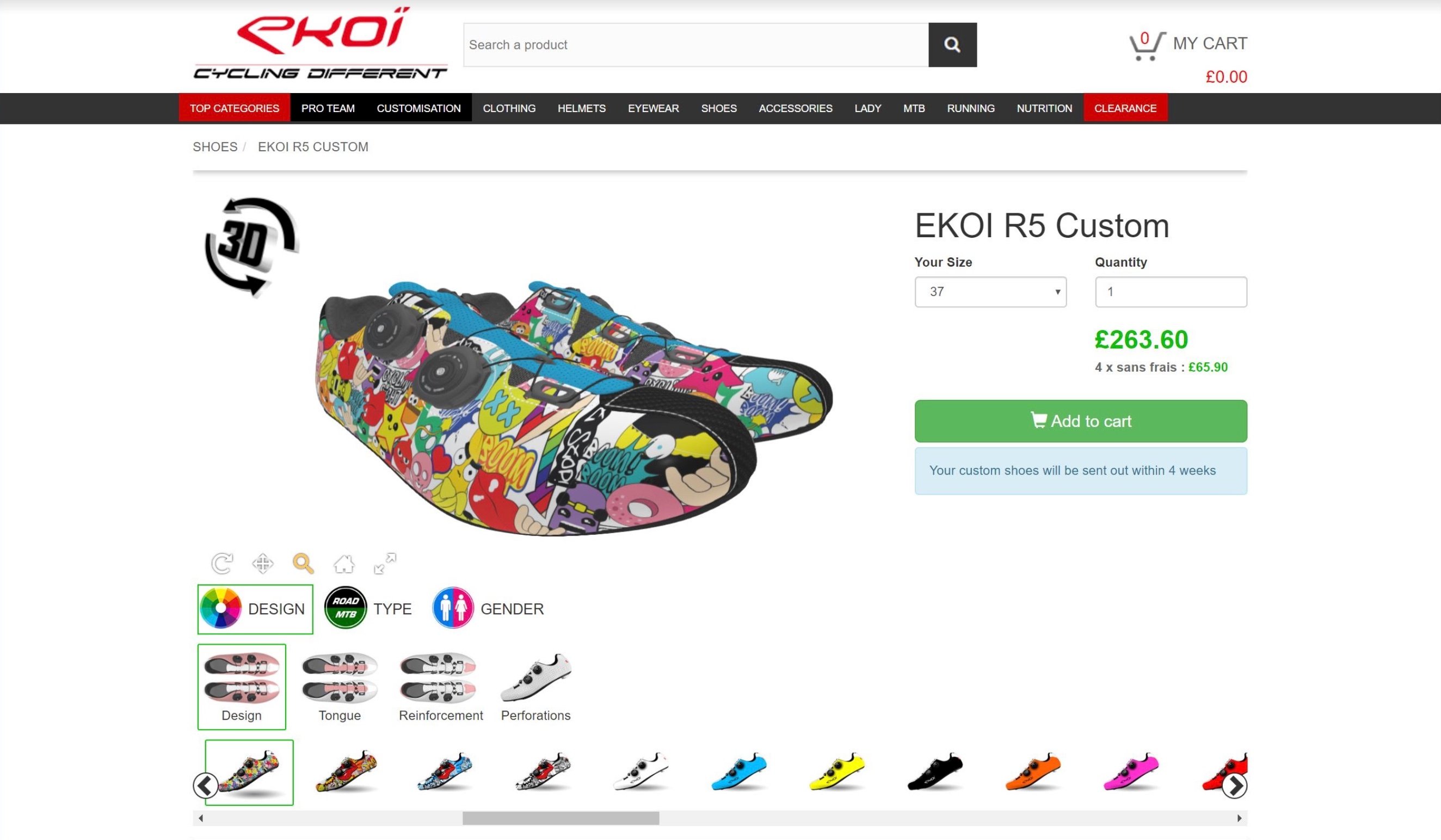 How a Shoe Configurator Recreates an In-Store Shoe Shopping Experience
