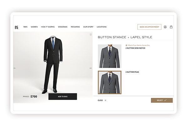 3D Configurator for Uniform Customization