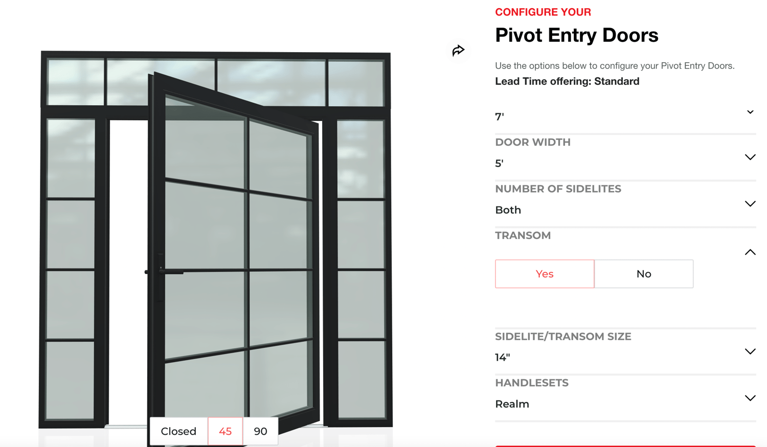 Threekit Custom Door Visualizer | Threekit