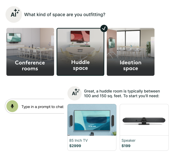 AI Visual Configurator | Threekit