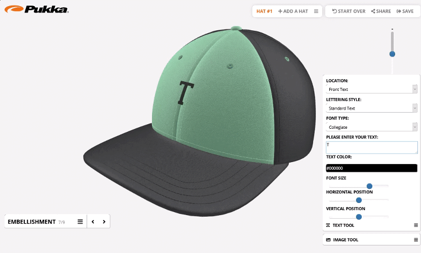 Visual Commerce for Custom Hats